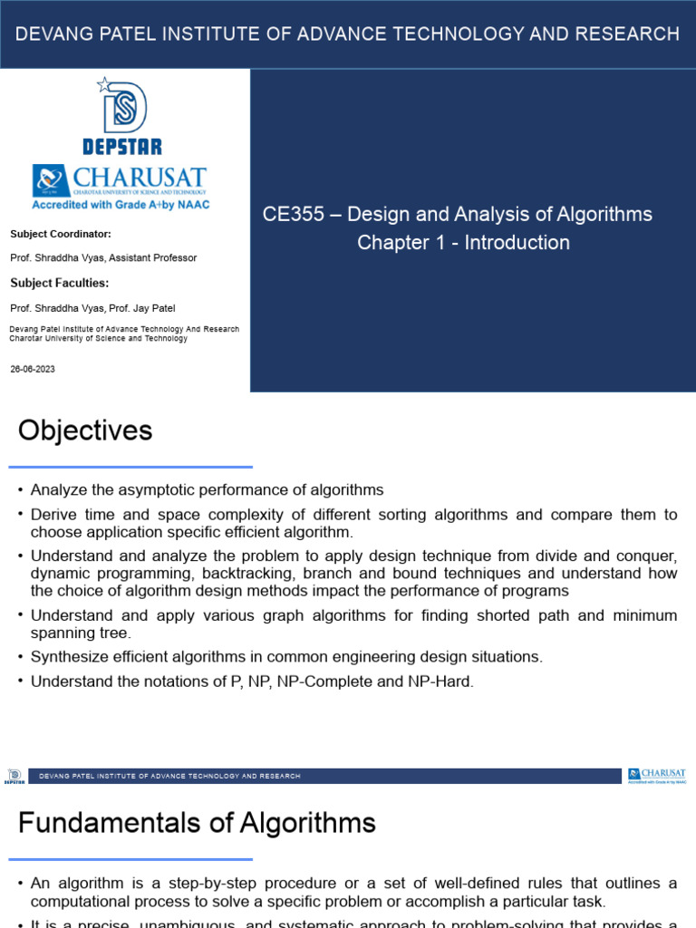 Introduction Pdf Time Complexity Recurrence Relation