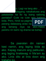 Expressions Column Writing Filipino | PDF