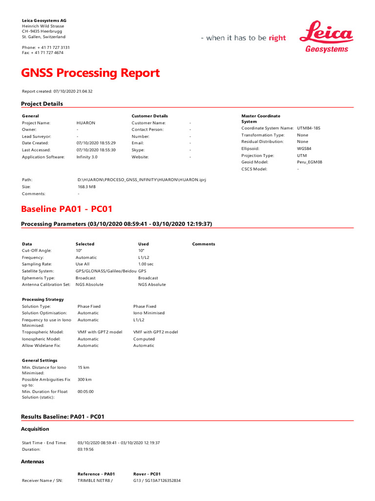 PC01 | PDF | Geodesy | Navigation