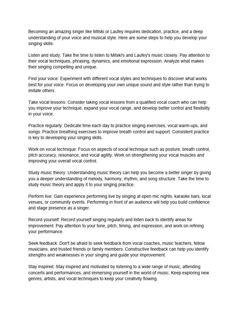 How To Become A Wasian Queen | PDF | Singing | Vocal Pedagogy