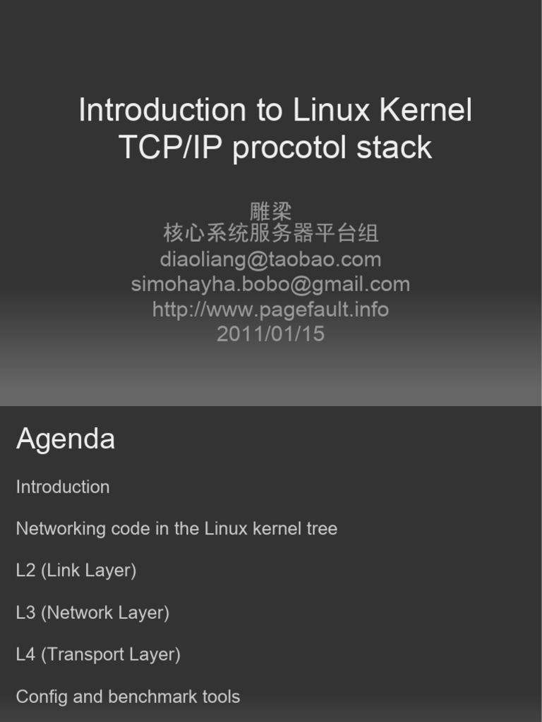 Lecture 08 1 Introduction To Linux Kernel Tcpip Ptocotol Stack 7180