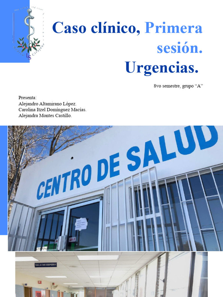 Caso clínico SCAESST | PDF | Medicina CLINICA | Enfermedades y trastornos