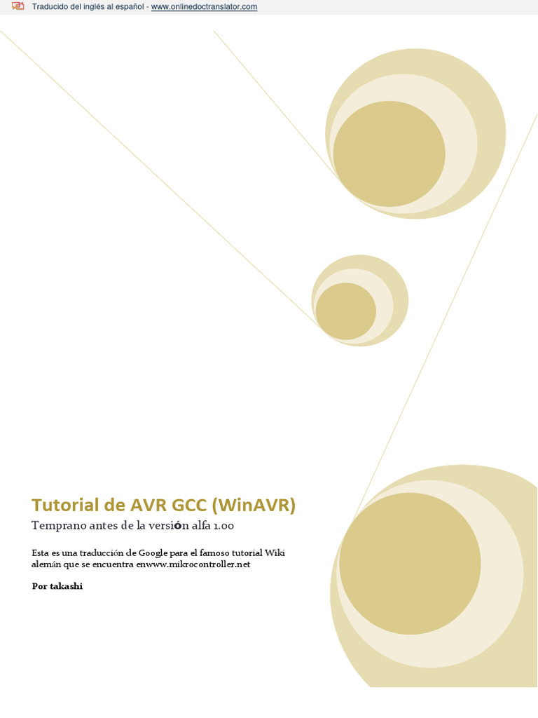 AVR_Tutorial Español | PDF | Entorno de desarrollo integrado | Archivo de computadora
