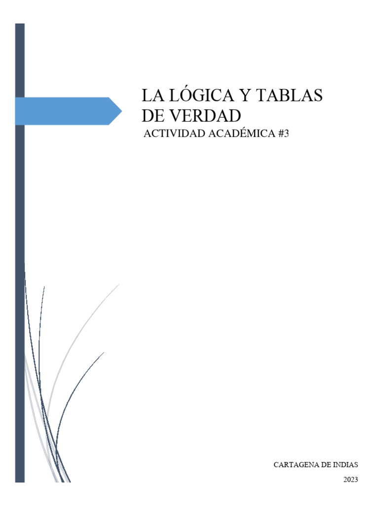 Unidad 3 Matematica Discreta | PDF | Proposición | Lógica