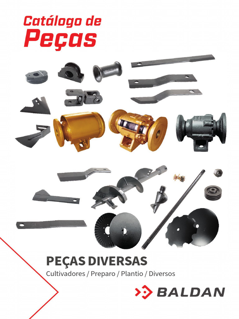 Catalogo-Pecas Baldan | PDF | Engenharia Mecânica