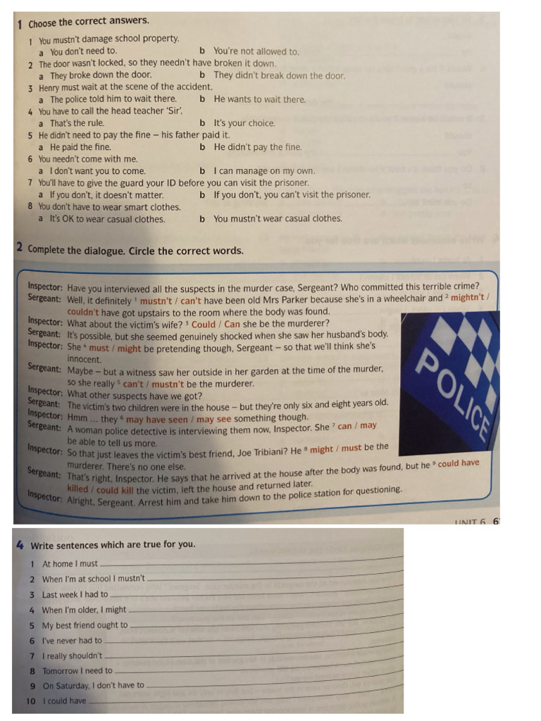 Modal Verbs. B1, B1 Plus. 2 | PDF