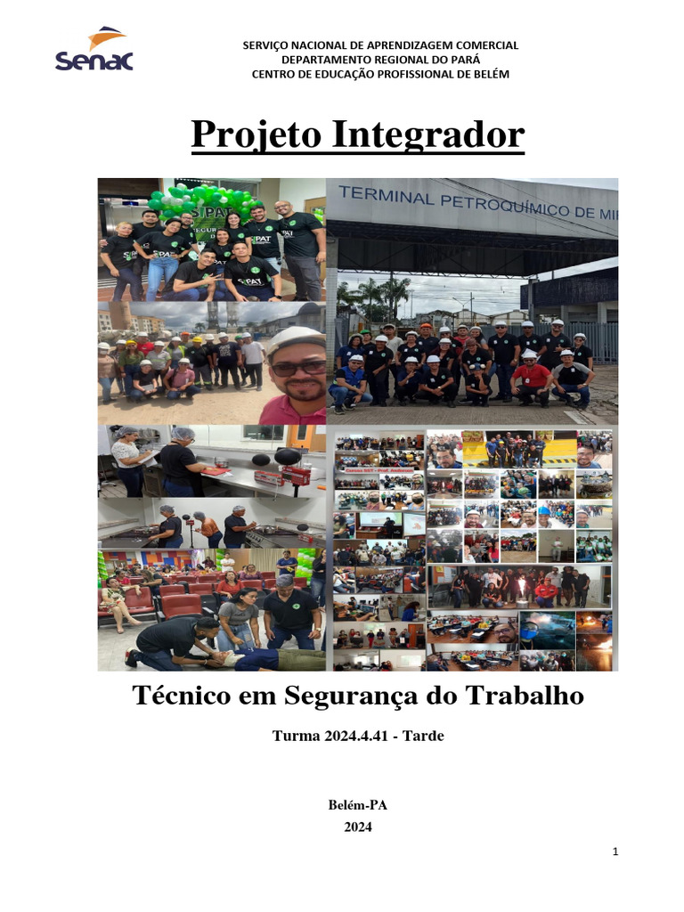 Projeto Integrador - TST 2024 - Turma 41-2024 - Alunos | PDF | Desenvolvimento profissional ...