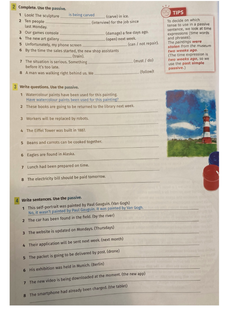 Passive Voice. B1, B 1 Plus, B2. | PDF