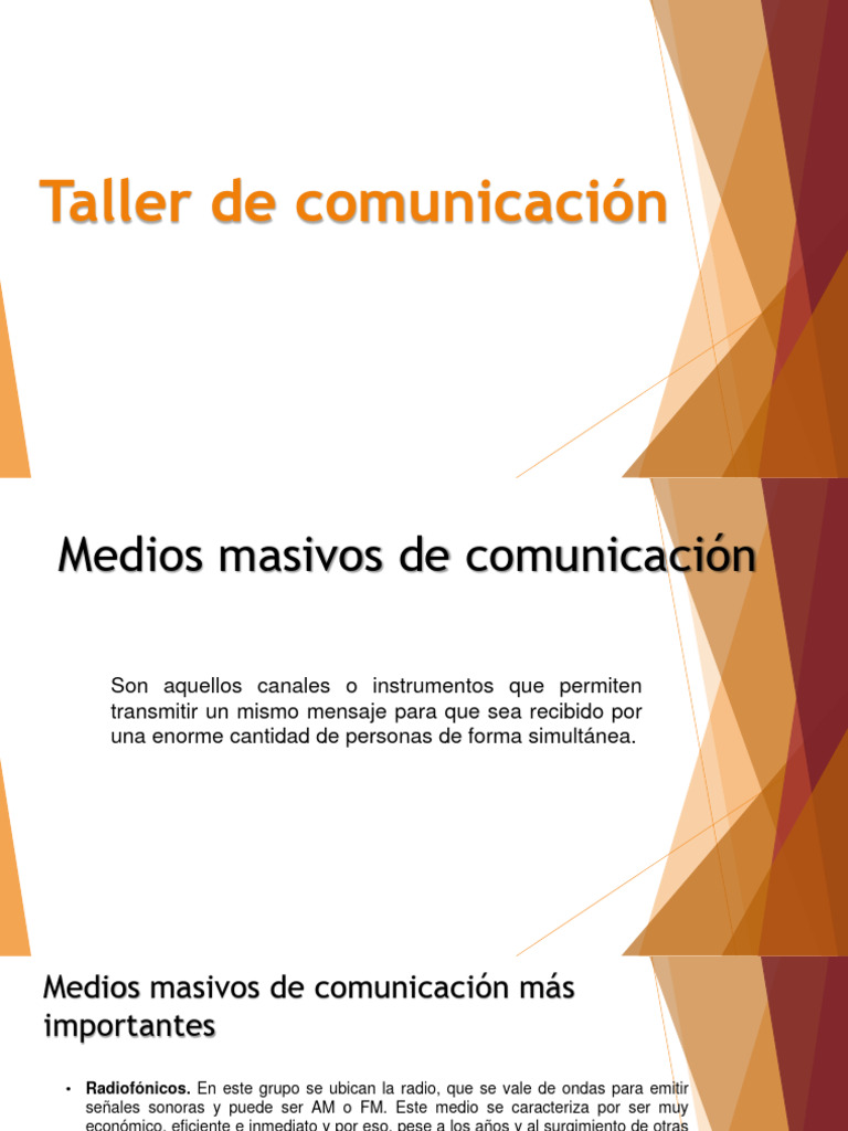 Medios de Comunicacion Masiva | PDF