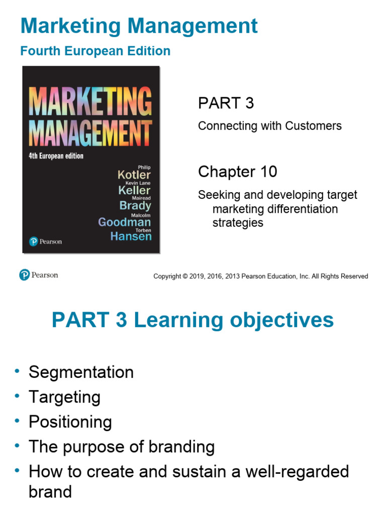 Marketing Management: Fourth European Edition | PDF | Market ...
