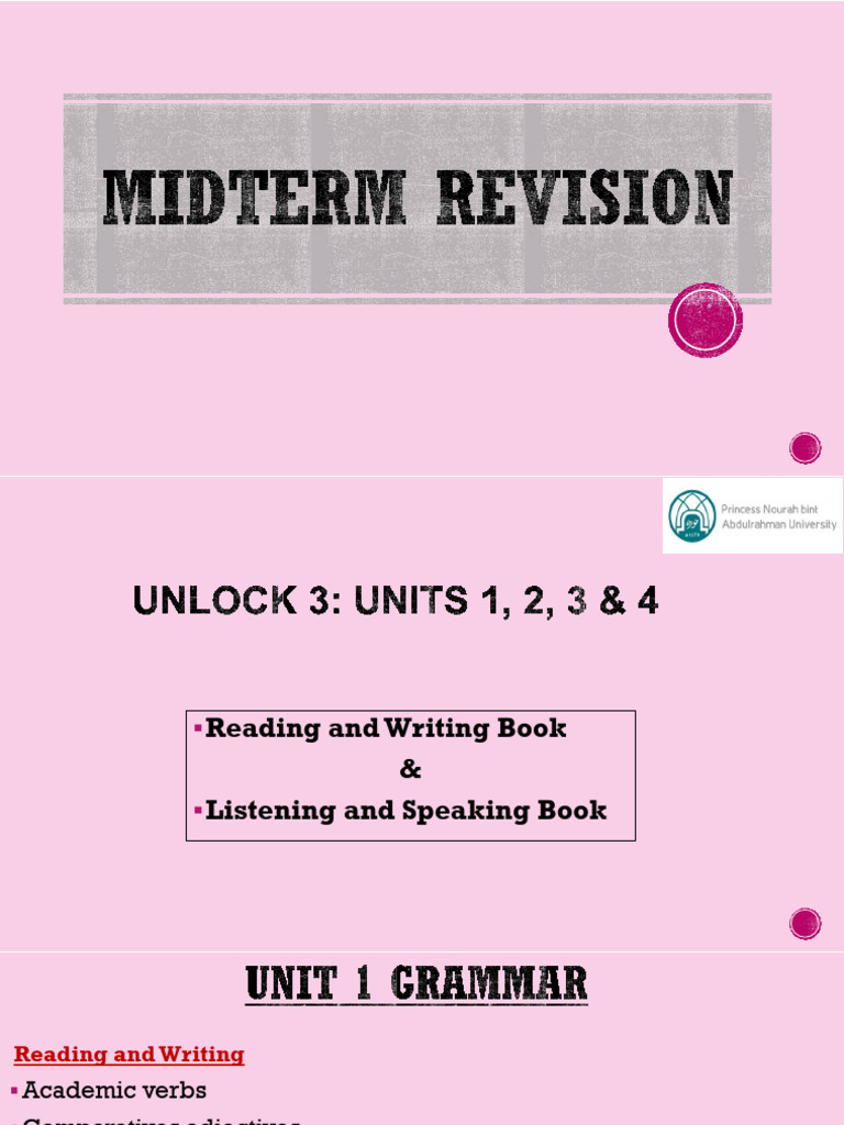 Midterm Revision + Writing Tips 2 | PDF | Japanese Language | Verb