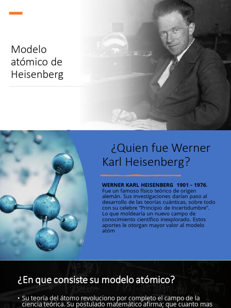 Experimento De La Teoría Atómica De Heisenberg