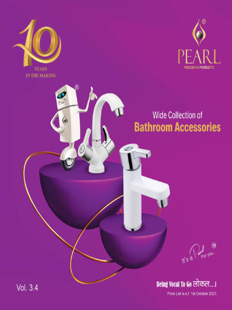 Pearl PTMT Bath Fittings Accessories Cisterns | PDF