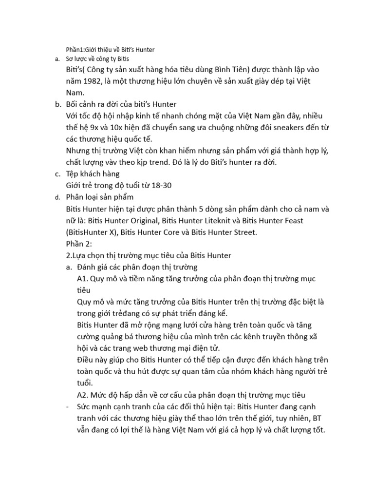 tóm tắt bitis | PDF