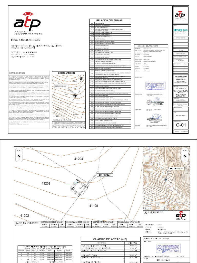 Planos As Built Urquillos | PDF | Bienes raíces | Diseño arquitectonico