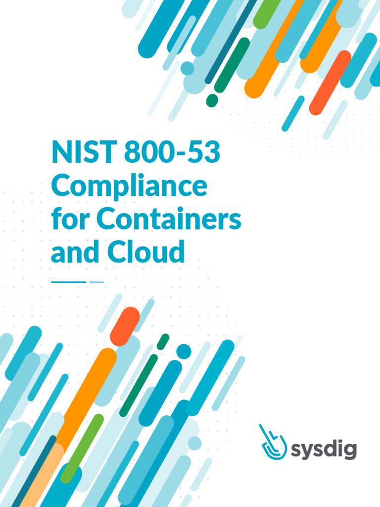 Nist 800 53 Compliance For Containers and Cloud | PDF | Computer Security | Security