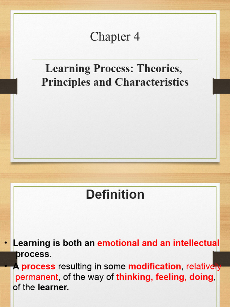 CHAP 4 Learning | PDF | Classical Conditioning | Learning