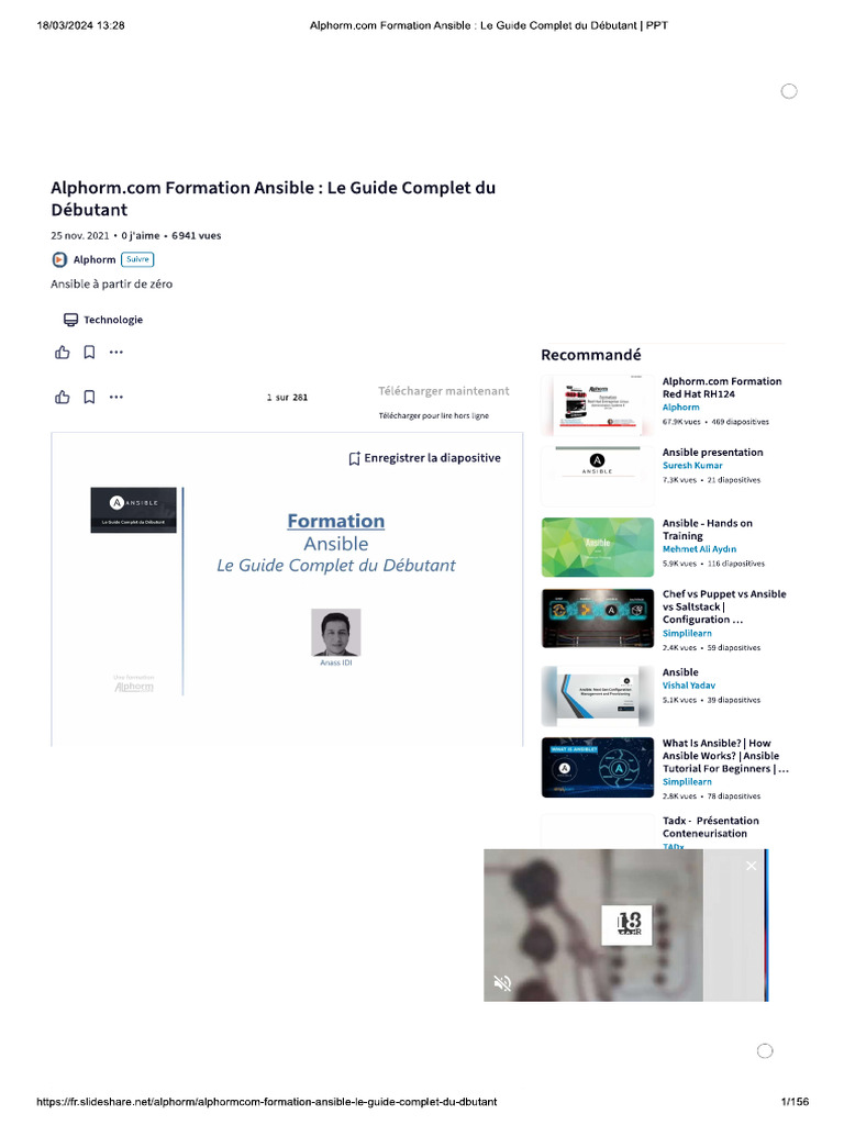 Alphormcom Formation Ansible Le Guide Complet Du Dbutant | PDF
