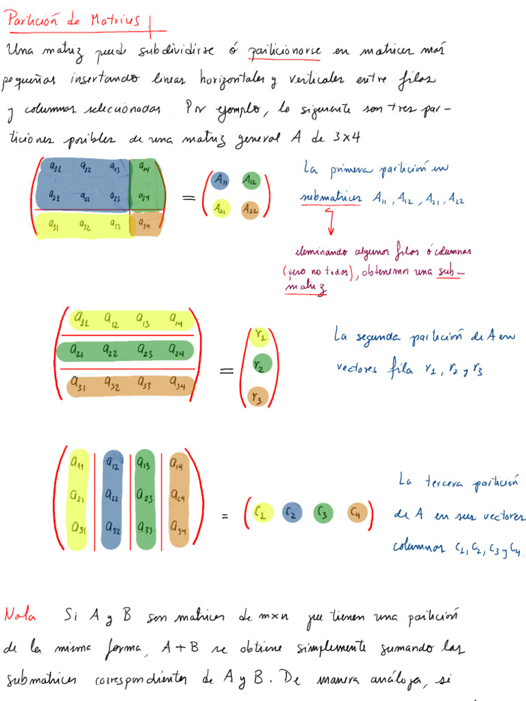 Potencia de Matrices | PDF