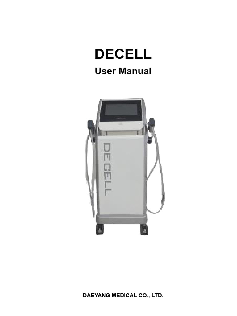 DY2202-Manual-EG New DECELL - User Manual - Egypt | PDF | Pain