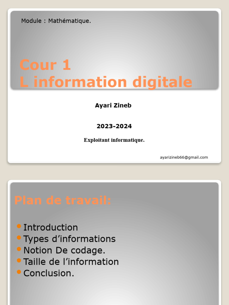 Cour 1 | PDF | Technologie et ingénierie