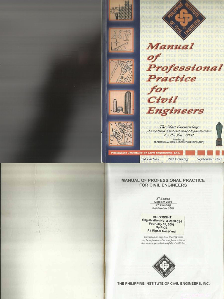 Pice Manual For Professional Practice | PDF