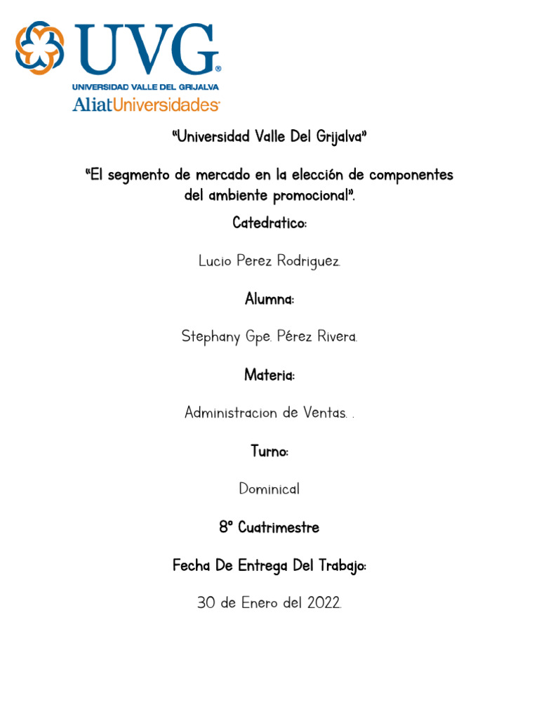 Admon de Ventas | PDF