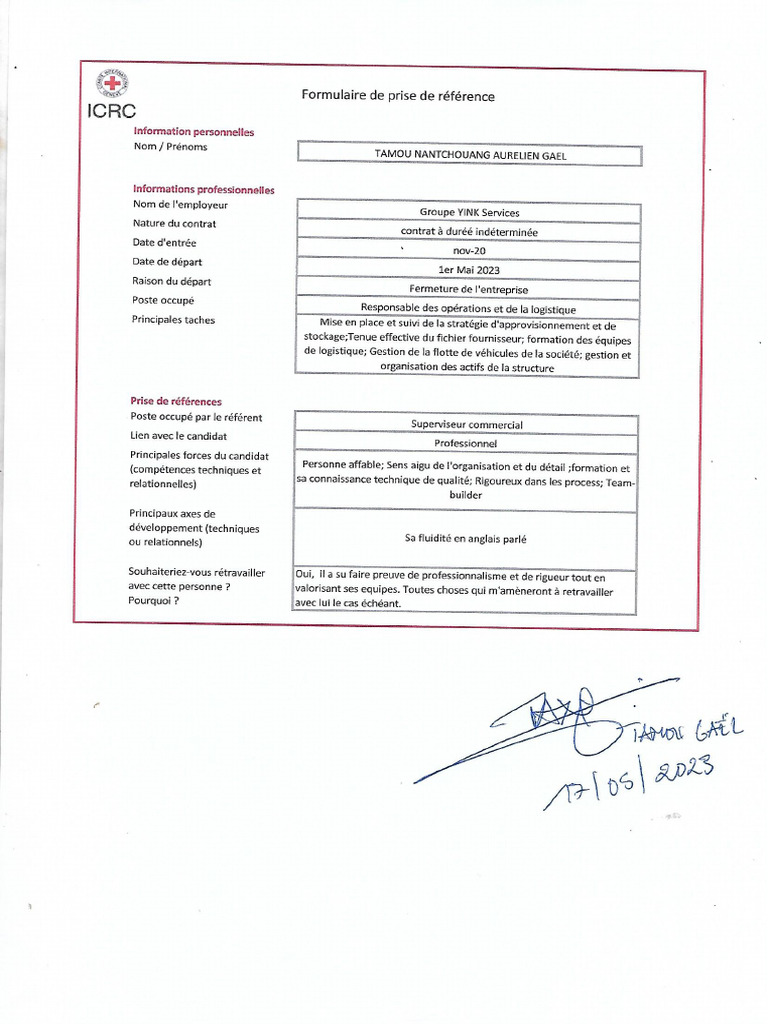 Recommandation | PDF