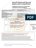 Webbing Sling Inspection Certificate | PDF | Legal Liability | Private Law