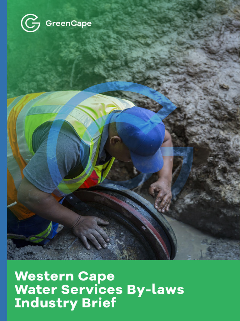 Industry Brief Western Cape Water Services by Laws 3 | PDF | Water ...
