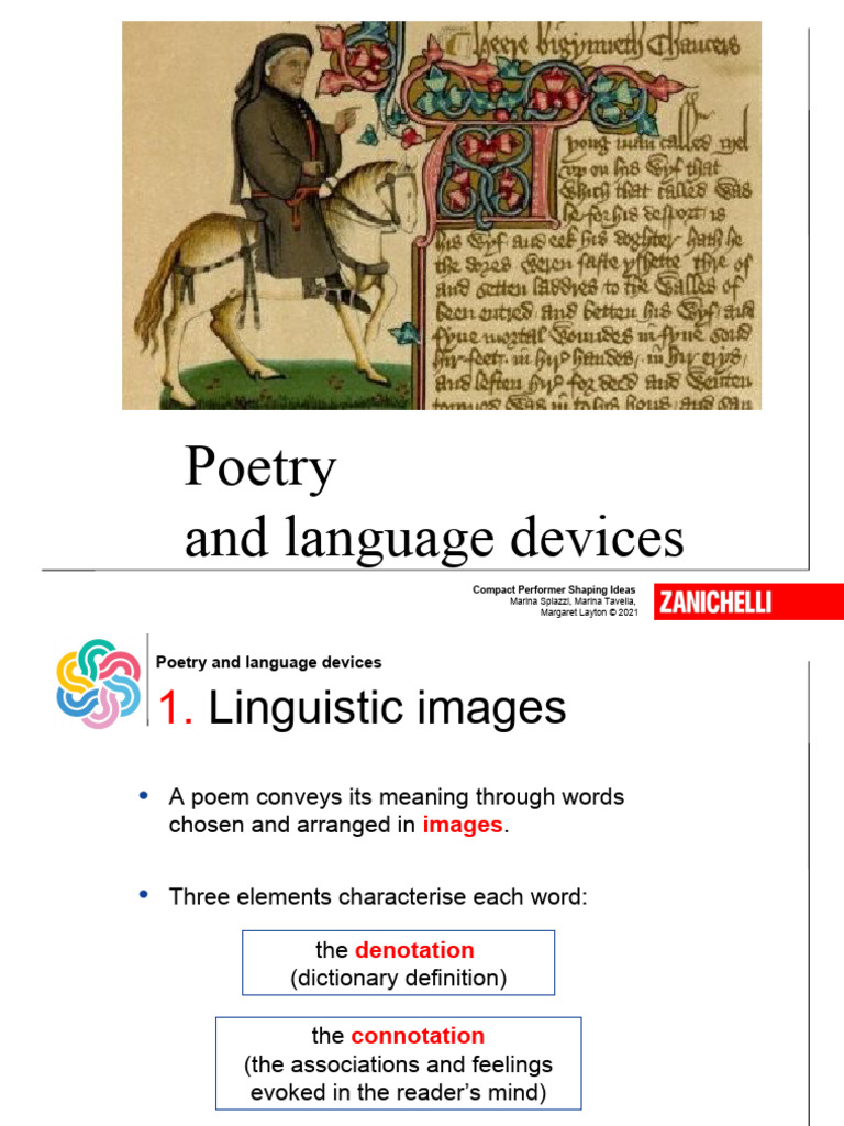 03 Poetry and Language Devices | PDF | Metaphor | Poetry
