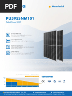 Datasheet 605w N Type Tsun | PDF | Materials | Electrical Components