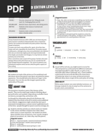 Prepare Level 6 2nd Edition Workbook | PDF