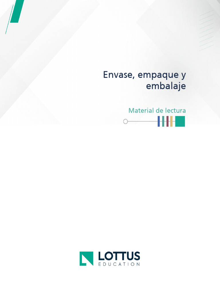 Envase Empaque Y Embalaje Pdf Transporte Calidad Comercial