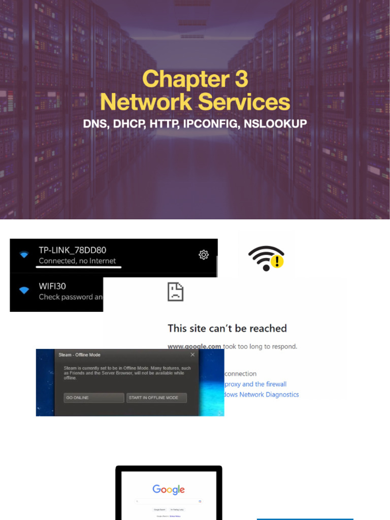 Chapter 3a - DHCP DNS HTTP | PDF | Domain Name System | Ip Address