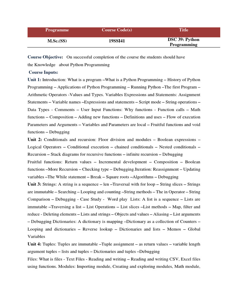 Python | PDF | Control Flow | Python (Programming Language)