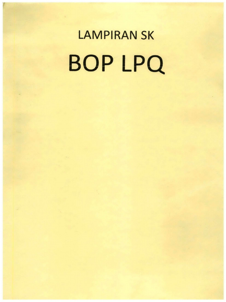 Lamp SK Bop LPQ 2023 | PDF