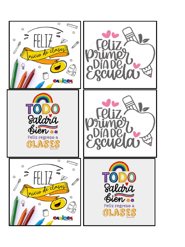 Primer Dia de Clases | PDF