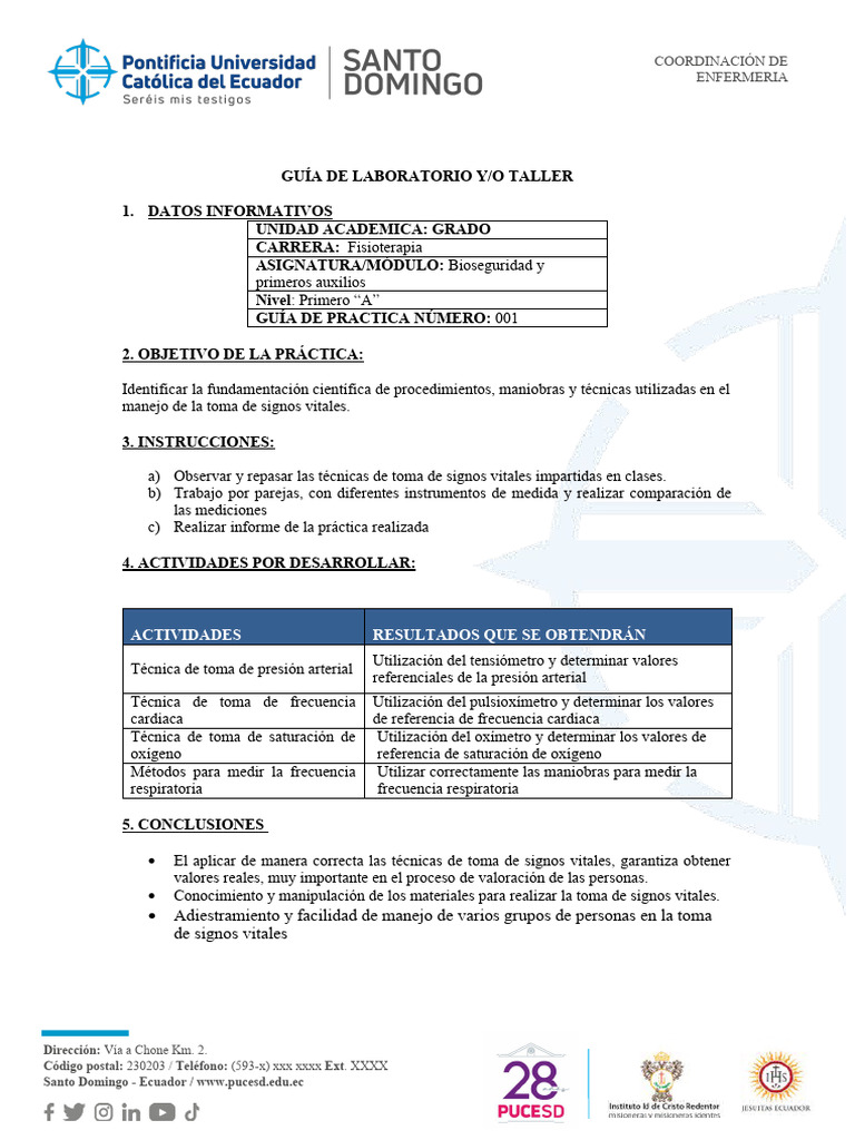 Guía de Laboratorio o Taller | PDF | Laboratorios