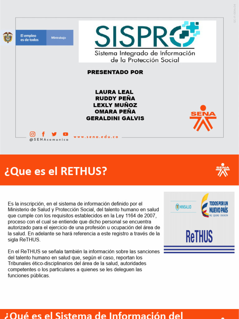 Rethus Rips Sismed | PDF | Educación más alta