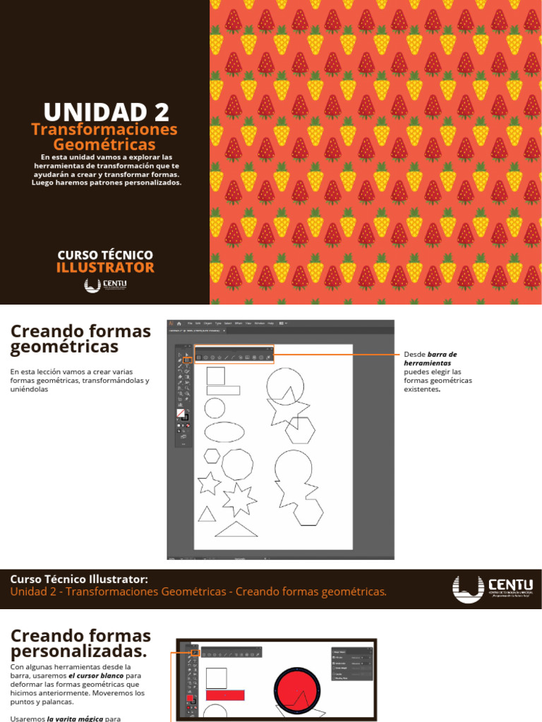 Unidad 2 Curso Virtual Tecnico Illustrator Centu Pdf