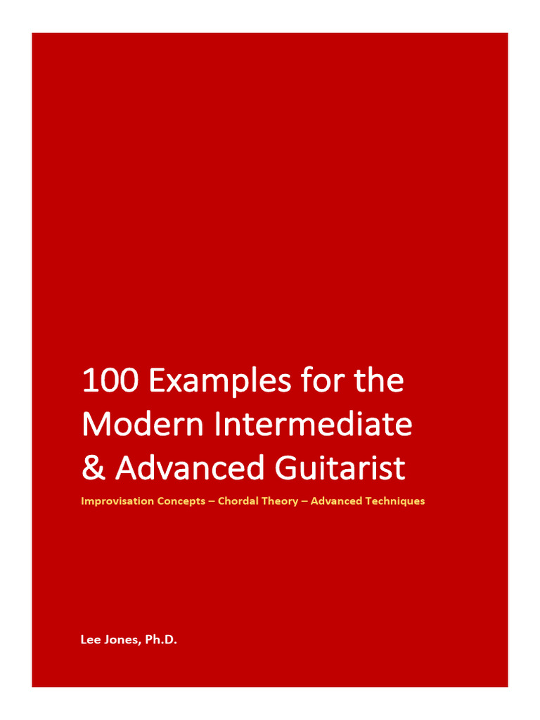 Advanced Guitar Improvisation Techniques | PDF | Chord (Music) | Harmony