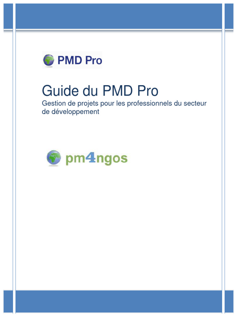 Guide du PMD Pro Gestion des projets | PDF