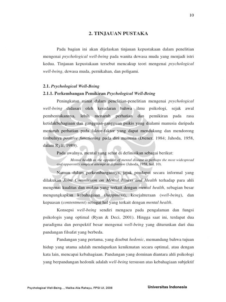 Awal Mula PWB Ryff | PDF