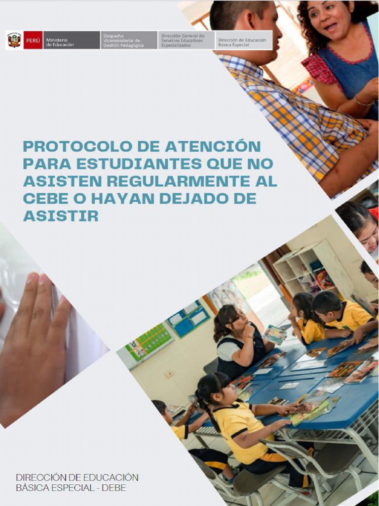 PROTOCOLO CEBE (Doc Trab) | PDF | Salón de clases