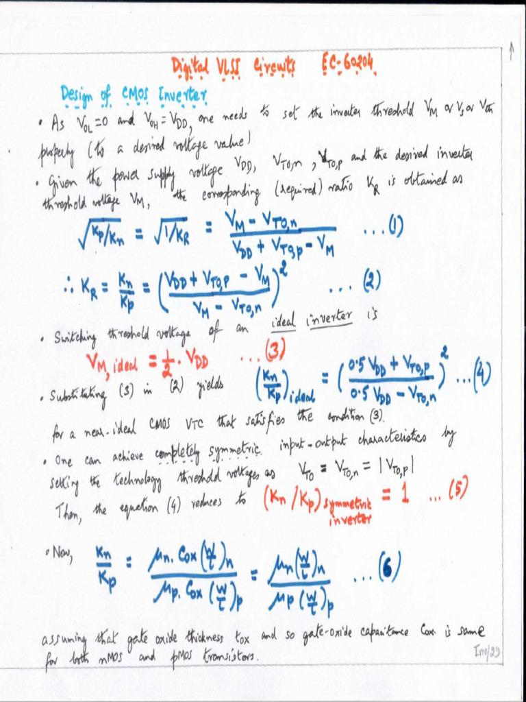 10 CMOS-Inv-second-part | PDF