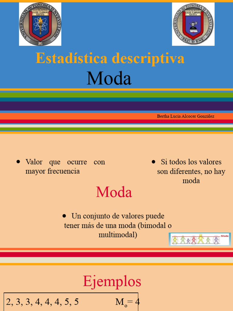 Moda Estadistica | PDF