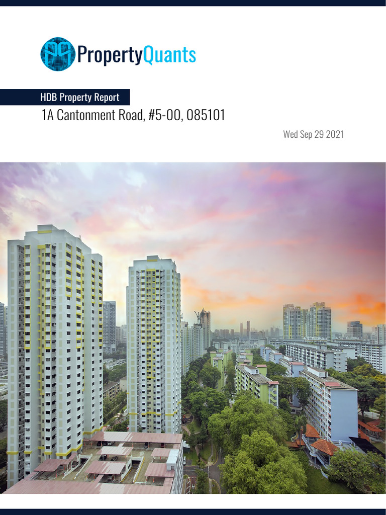 HDB Property Reports | PDF | Transport | Rapid Transit