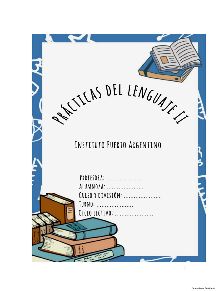 Cuadernillo 2024. 2do Año. Alumnos. PDF Parte 1 | PDF