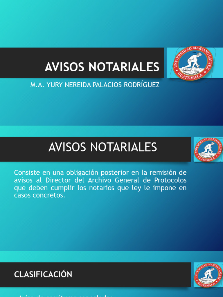 Presentación Clase Avisos Pdf Justicia Crimen Y Violencia